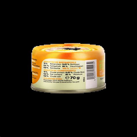 Lucky Lou Extra Food Thunfisch Mit Karotte In Sud 70g Dose 62434