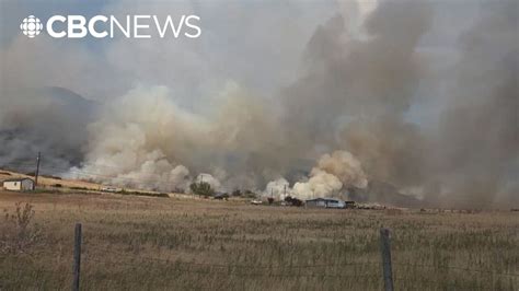 Officials Provide Update On Bradley Creek Wildfire Near Vernon Cbc Ca