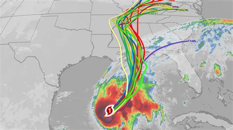 Track Hurricane Isaias In The Gulf Spaghetti Models Maps