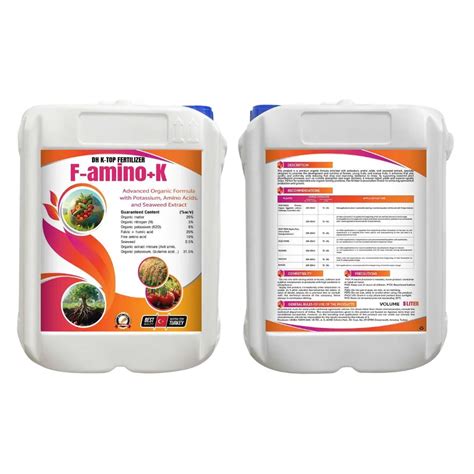 PhÂn BÓn HỮu CƠ Dh K Top F Aminok 5lít