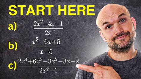 Long Division For Polynomials Learn This Fast