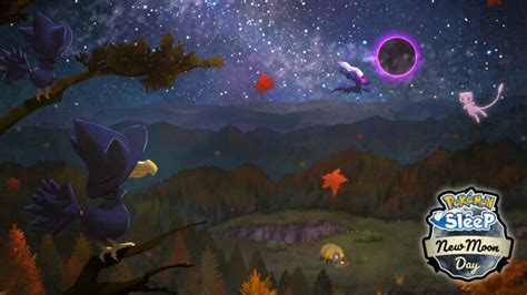 Pokémon Sleep New Moon Day September 2026 Pokémon Go Hub
