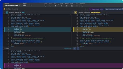 Gitkraken Merge Tool Prevent Auto Resolve Conflicts W Ai