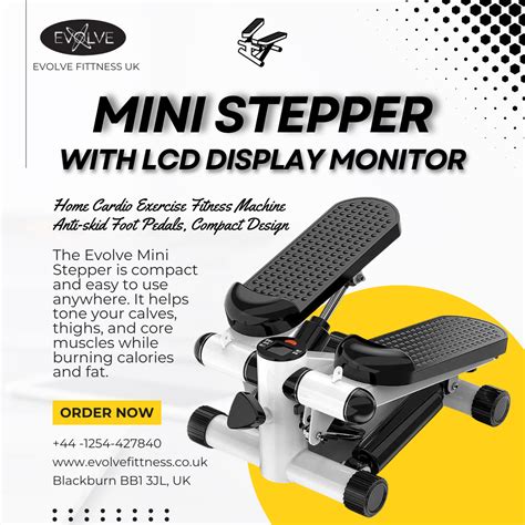 Compact Evolve Stepper Machine Ideal For Daily Home Fitness And Cardio