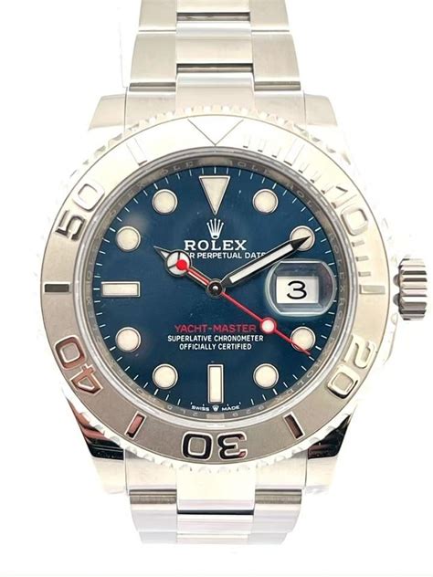 Rolex Yacht Master 40 Blue Dial Full Set 126622 Für 12 557 € Kaufen Von