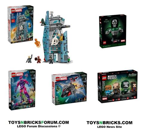 Four Lego Avengers Doomsday October 2026 Sets Revealed Us Canada