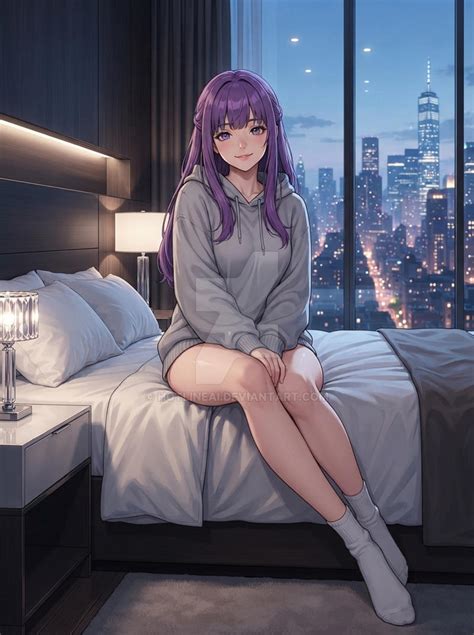 Sexy Anime Girl By Hotlineai On Deviantart