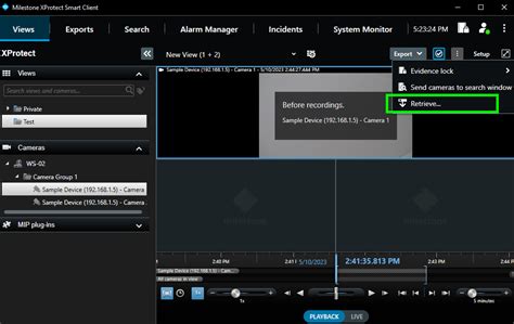 Retrieval Of Remote Recordings Edge Storage