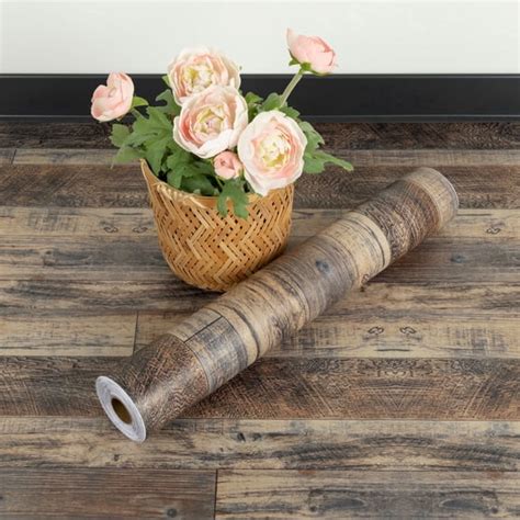 Umiggee Peel And Stick Vinyl Flooring Roll 157 In X 118 In128 Sqft