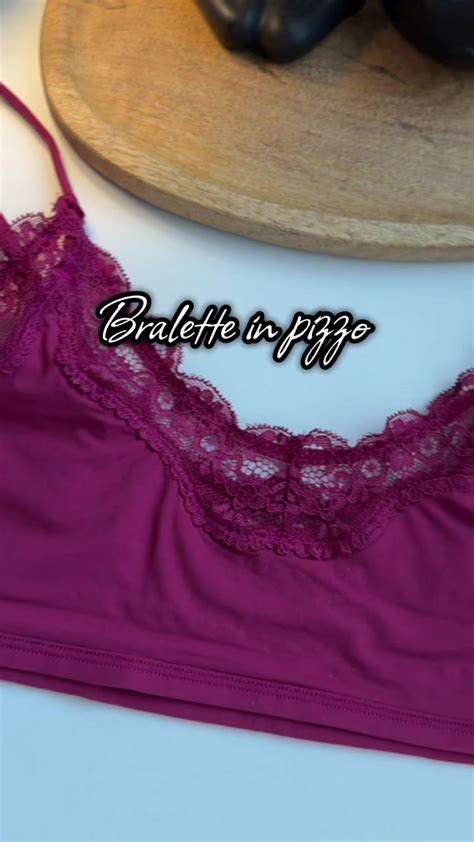 Bralette In Pizzo Multicolore Lingerie Bralette Womenfashio Tiktok