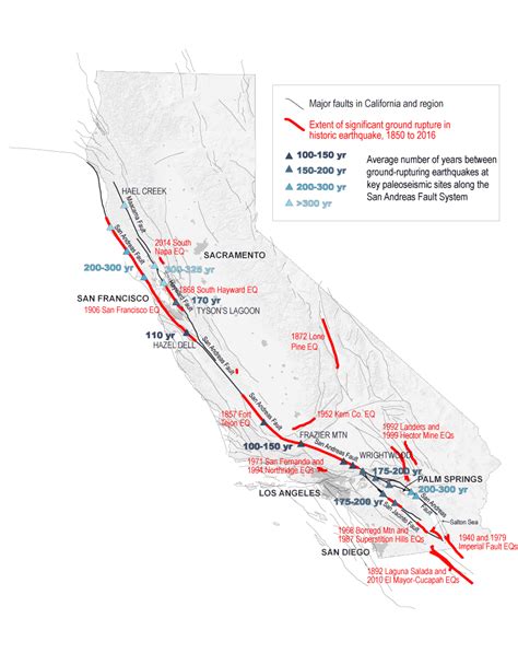 California Earthquakes Earthquakes Worldwide