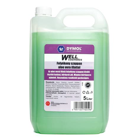 Dymol Folyékony Krémszappan 5 Liter Well Aloe Vera