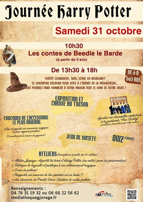 Journee Harry Potter Stage Atelier A Jonage