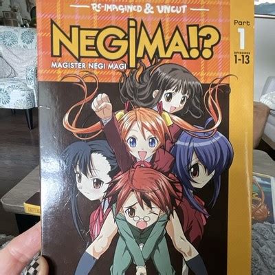 Funimation Negima Magister Negi Magi Re Imagined Uncut Dvd Pts 1 2
