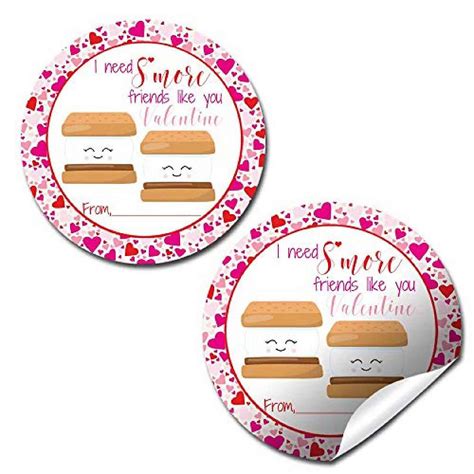 Amandacreation Smore Friends Like You Envelope Seals 40pc Oriental Trading