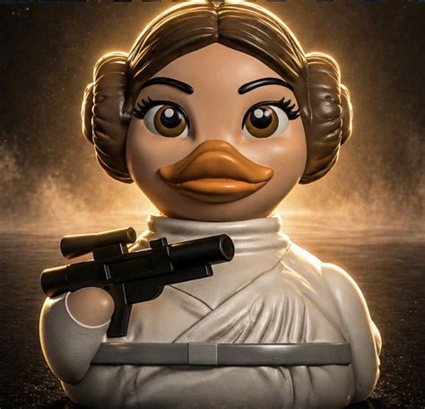 Princess Leia Duck Star Wars Duck Get Ducked Dashboard Buddy Ebay