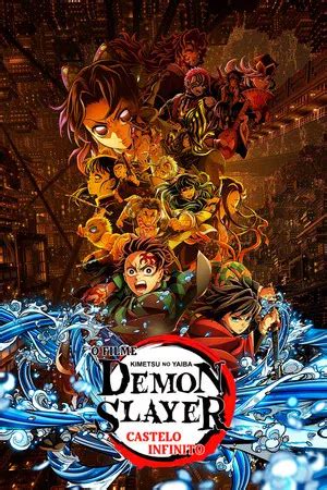 Demon Slayer Kimetsu No Yaiba Castelo Infinito 2025