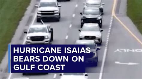 Hurricane Isaias Bears Down On Gulf Coast