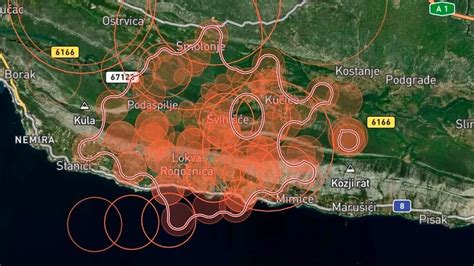 Foto I Sateliti Zabilježili Požar Kod Omiša Pogledajte Razmjere