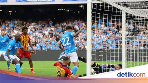 Napoli Vs Lecce Il Partenopei Susah Payah Menang 1 0