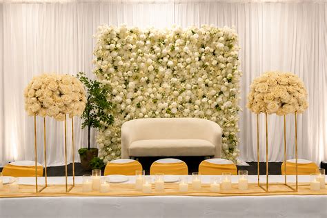 La Vinci White Curtain Backdrop Hire