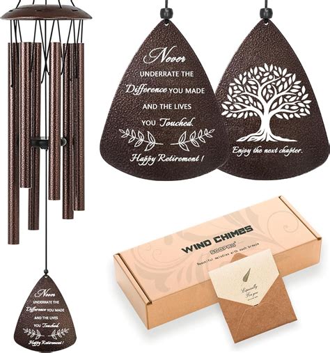 Soopau Retirement T For Woman Men 32 Wind Chimes Retirement Ts Happy