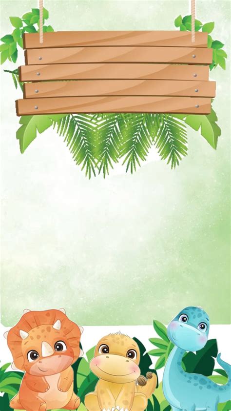 Pin de Dariana Estefanía en Guardado rápido en 2025 | Invitaciones de dinosaurios, Decoracion de ...