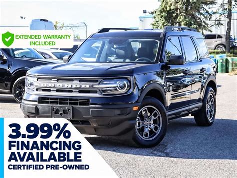 2023 Ford Bronco Sport 26999 46000 Km Gasoline Suv For Sale