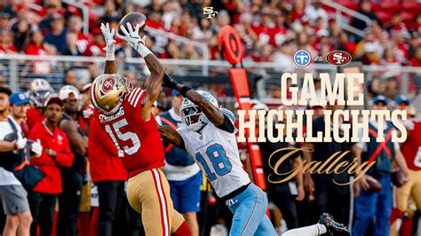Game Photos Titans Vs 49ers Preseason Week 1