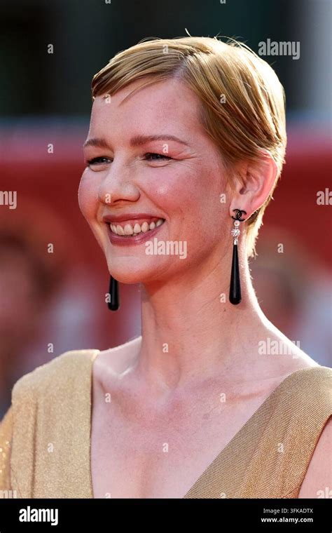 Sandra Hüller Poses For Photographers Upon Arrival At The World