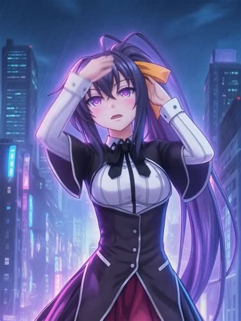 Glitch In The Timeline Akeno Himejima Doing A Cute Vietnamese Dance I