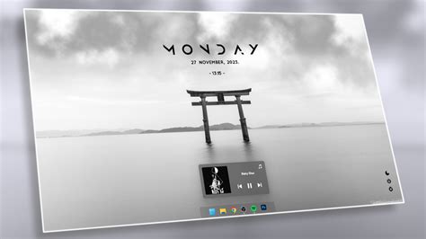 Black And White Japanese Tori Gate Desktop Customization By Cybernetvork