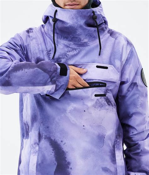 Dope Blizzard Snowboard Jacket Men Liquid Violet