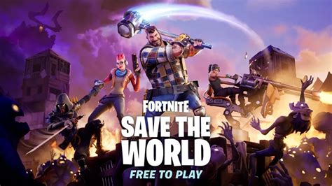 Fortnite Save The World Finally Goes Free To Play This April