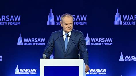 Warsaw Security Forum 2026 Donald Tusk Rosja Walczy O Dominację