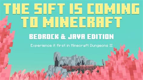 The New The Sift Dimension Is Coming To Minecraft Java And Bedrock