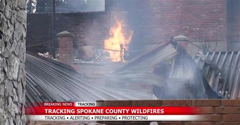 Acreage Updated On Spokane Area Wildfires Spokane Wildfires