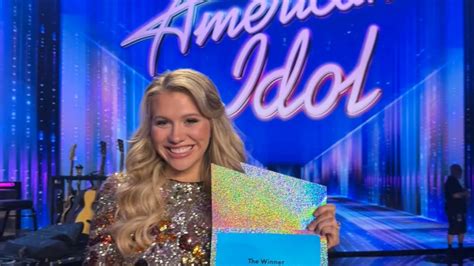 American Idol Season 24 Winner Hannah Harper Wins Trophy Record Deal