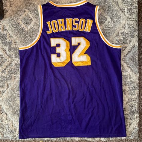 Mitchell And Ness Shirts Lakers Magic Johnson 32 Jersey Poshmark