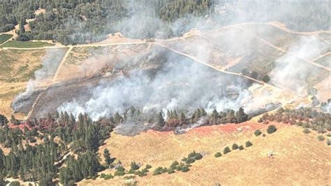 Hawk Fire In El Dorado County Evacuations Maps And Updates