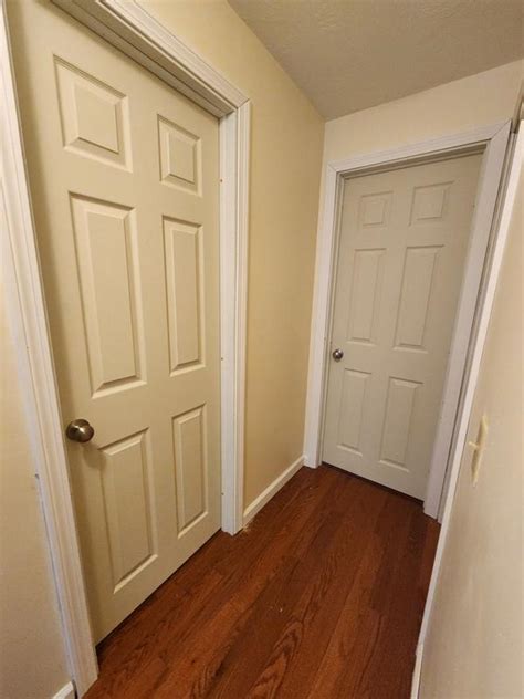 Masonite 32 In X 78 In Primed Solid Core 6 Panel Right Hand Molded