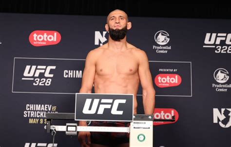 Khamzat Chimaevs Lifeless Look At Ufc 328 Weigh Ins Triggers Fans