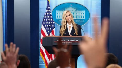 Katie Zacharias Brief White House Debut Puts Trumps Agenda Front And