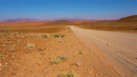 Namibrand Nature Reserve Namibia Drone Flies Over Desert Wilderness