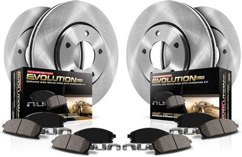 Powerstop Z17 Replacement Brake Pad And Rotor Kit Front