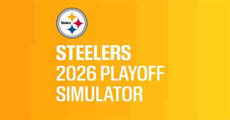 Pittsburgh Steelers 2026 Nfl Playoff Simulator The Athletic