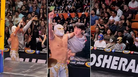 Fotos Y Videos Bts Disfruta Función De Místico En La Arena México