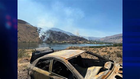 Chelan Hills Fire 100 Contained Spokane News