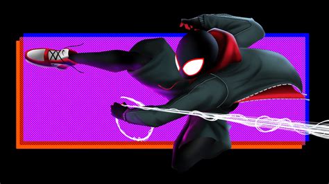 Miles Morales Wallpaper 4k Marvel Spider Verse Amoled