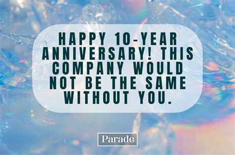 65 Happy Work Anniversary Wishes Messages And Quotes Parade